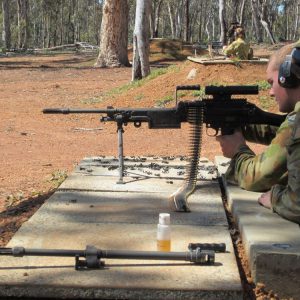 CDT SSGT Jack Lusso & CAPT Nurse firing the F89 machine gun - CCGS ...