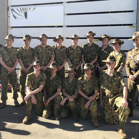 The Army Cadet Unit hone their skills - CCGS Christ Church Grammar School
