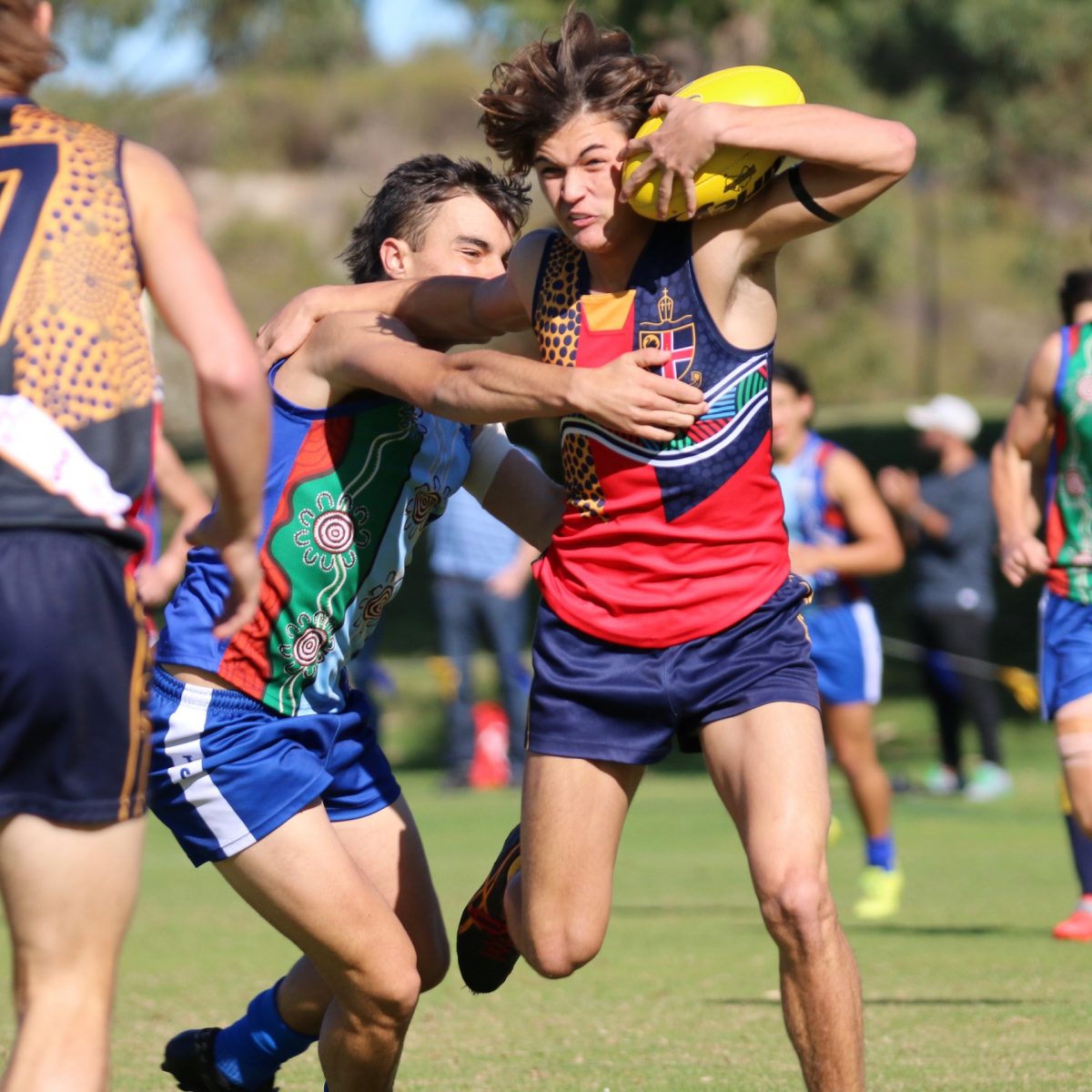 Indigenous round victory for First XVIII Football team - CCGS Christ ...