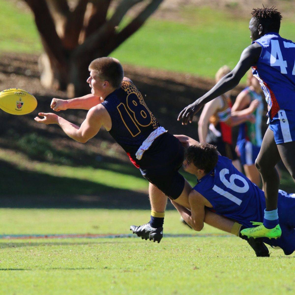 Indigenous round victory for First XVIII Football team - CCGS Christ ...