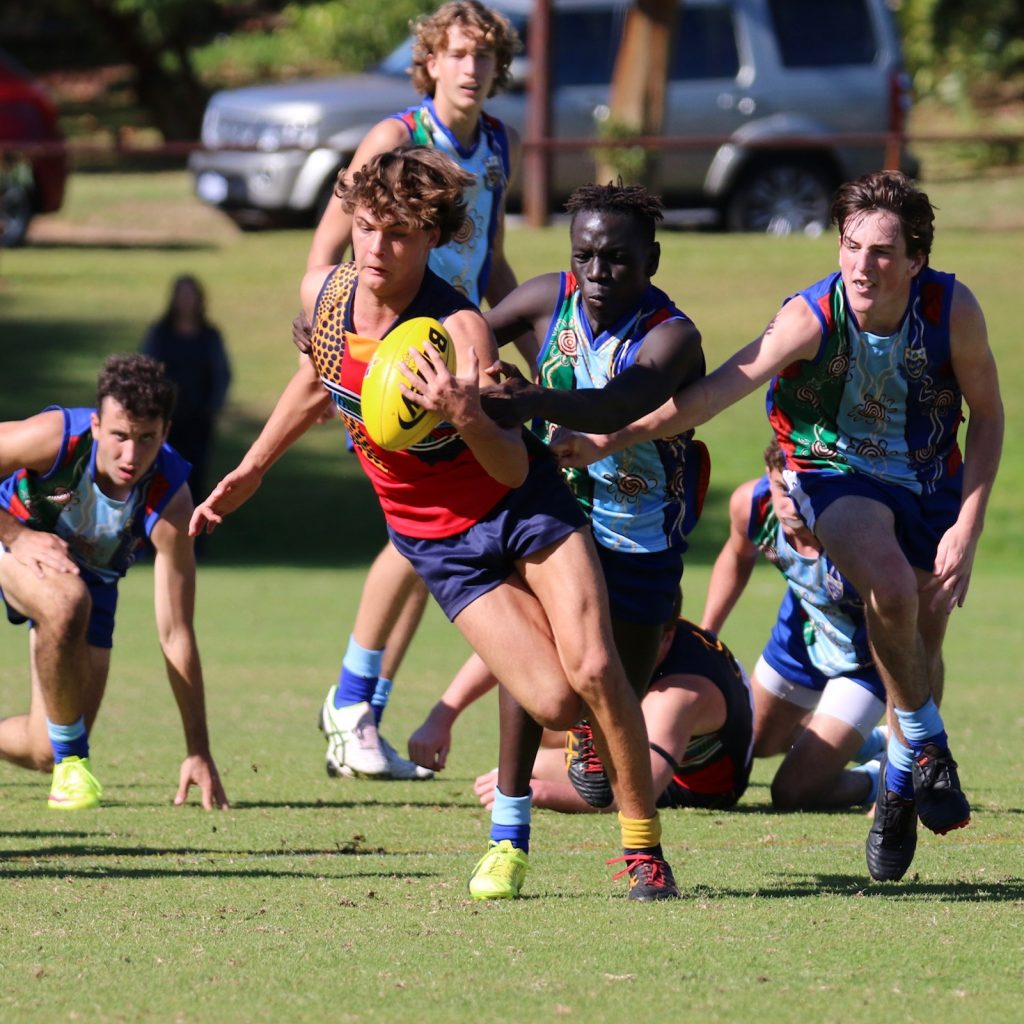 Indigenous round victory for First XVIII Football team - CCGS Christ ...