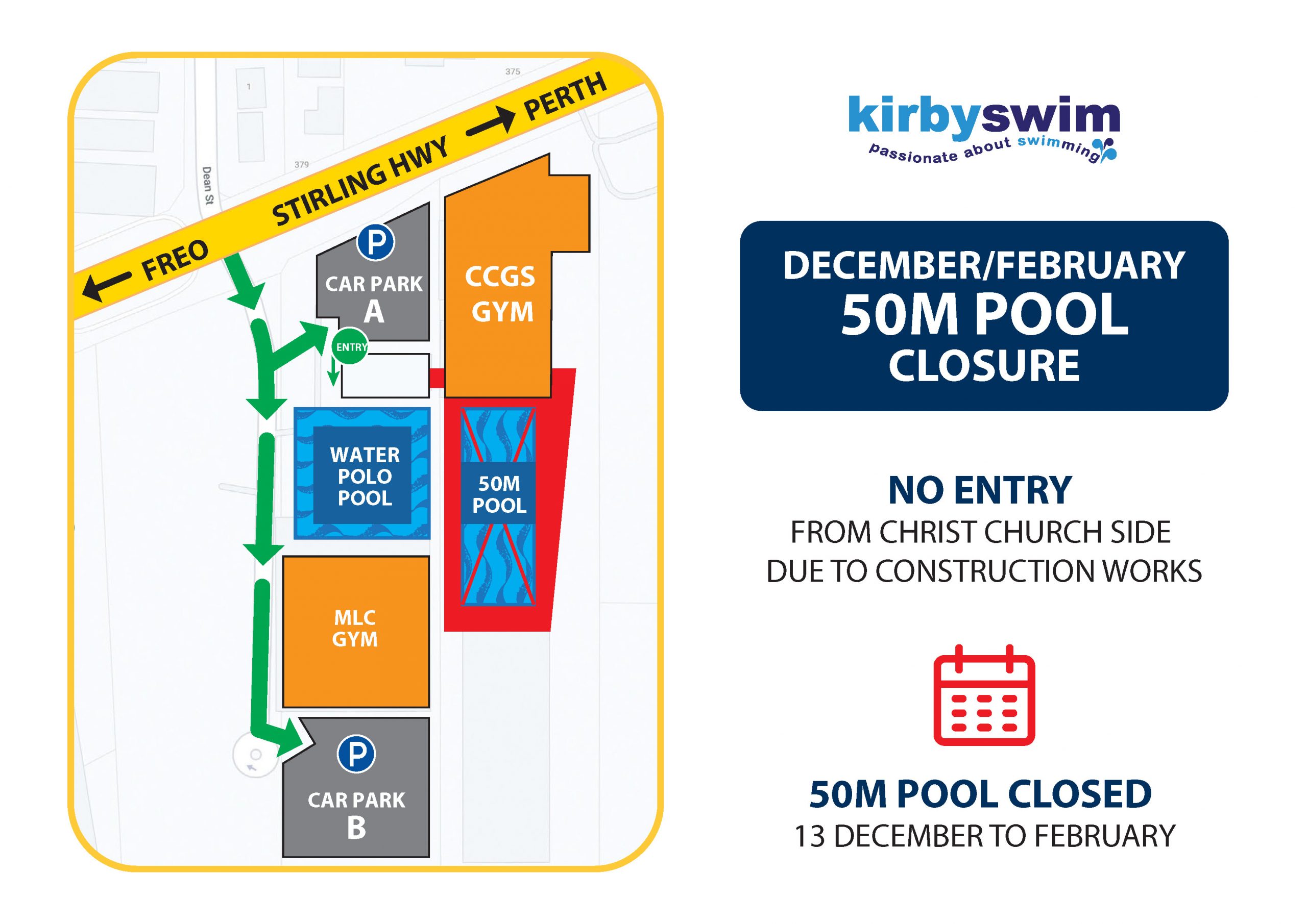 Pool and weights room access - CCGS Christ Church Grammar School