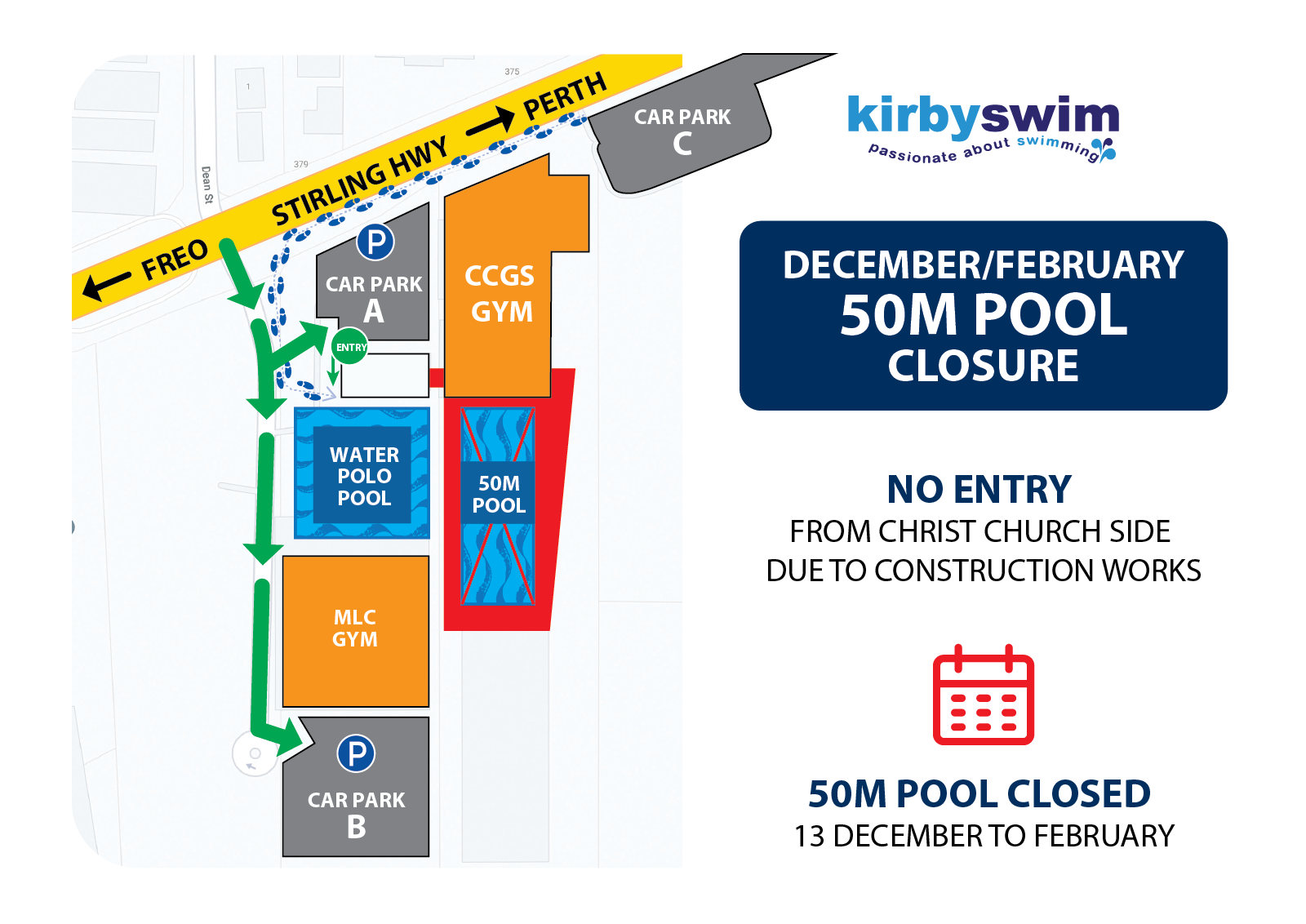 CCGS_2021_0065 Pool closure notice rev1 - CCGS Christ Church Grammar School