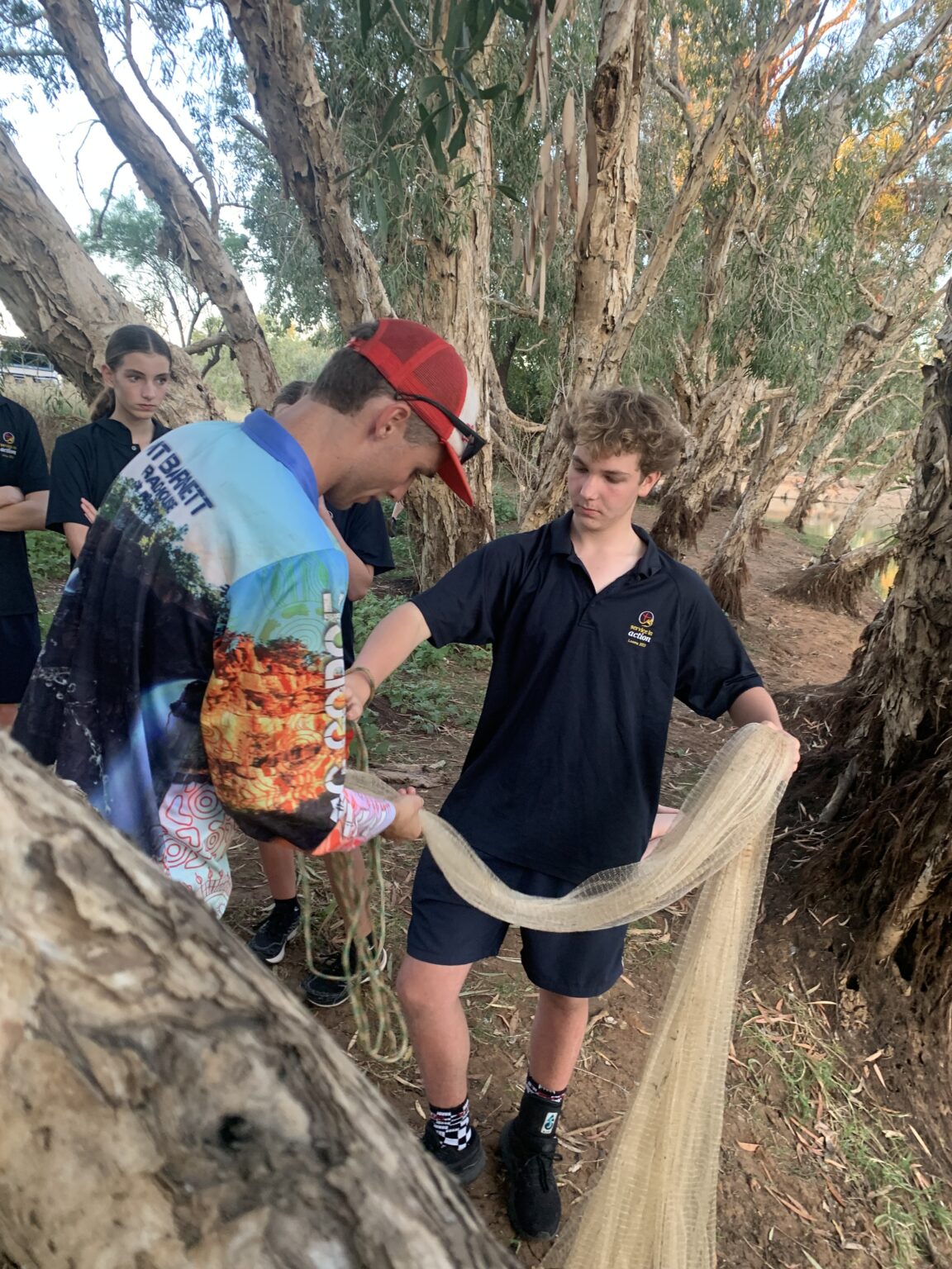 SIA tour group welcomed to Looma Community School by Christ Church Old ...