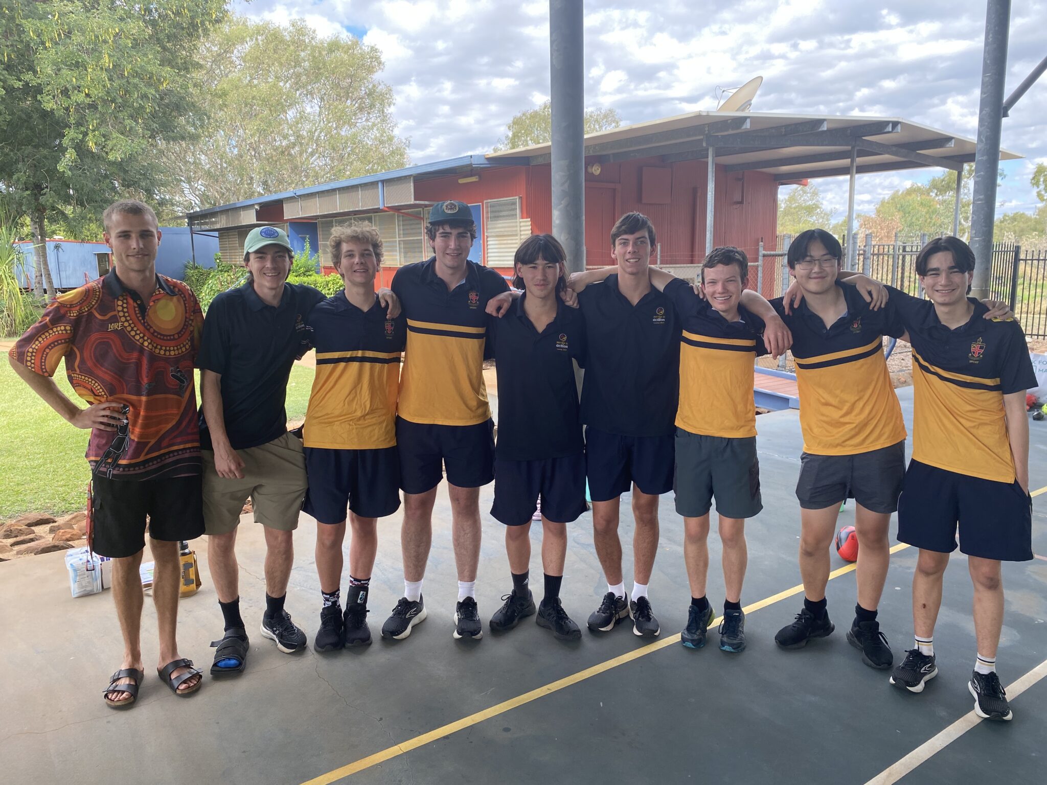 SIA tour group welcomed to Looma Community School by Christ Church Old ...