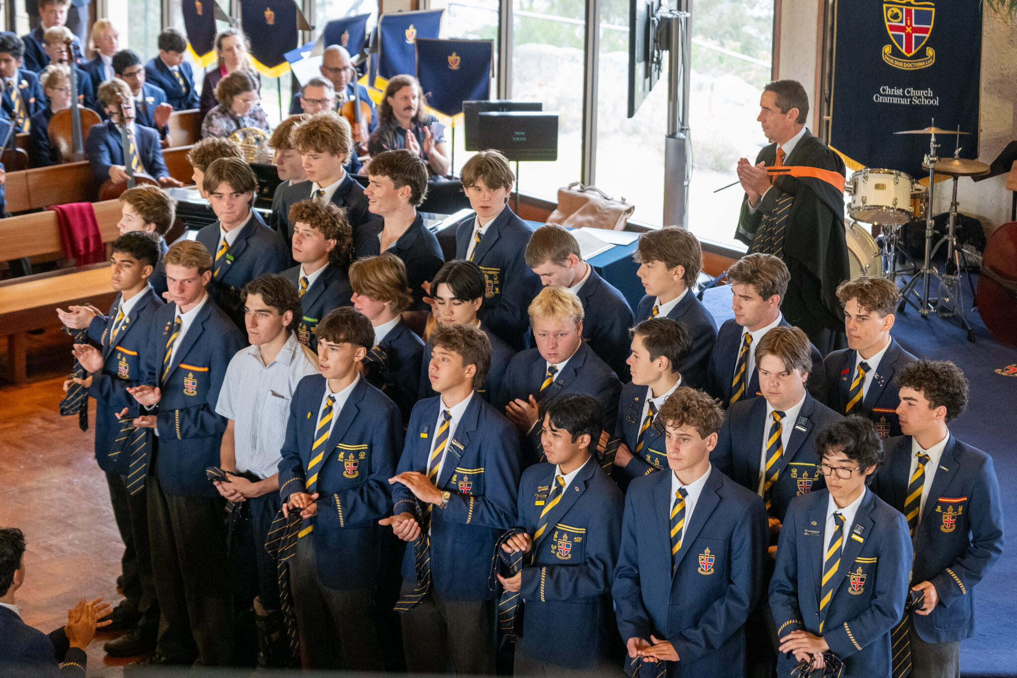 2024 School Prefects inducted - CCGS Christ Church Grammar School
