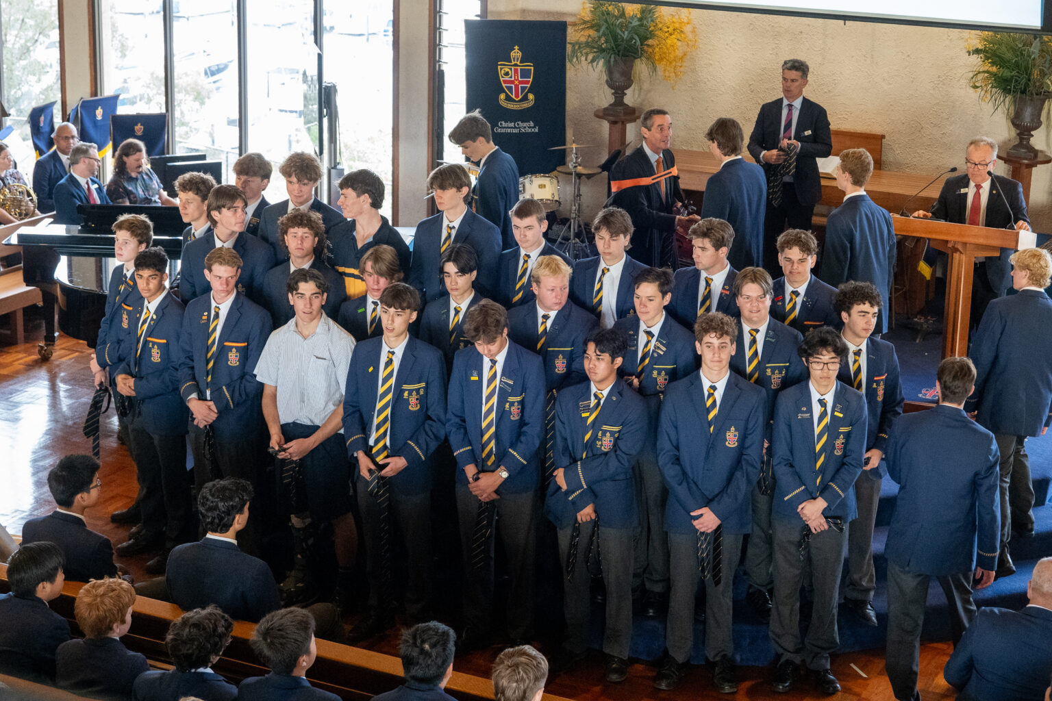2024 School Prefects inducted - CCGS Christ Church Grammar School