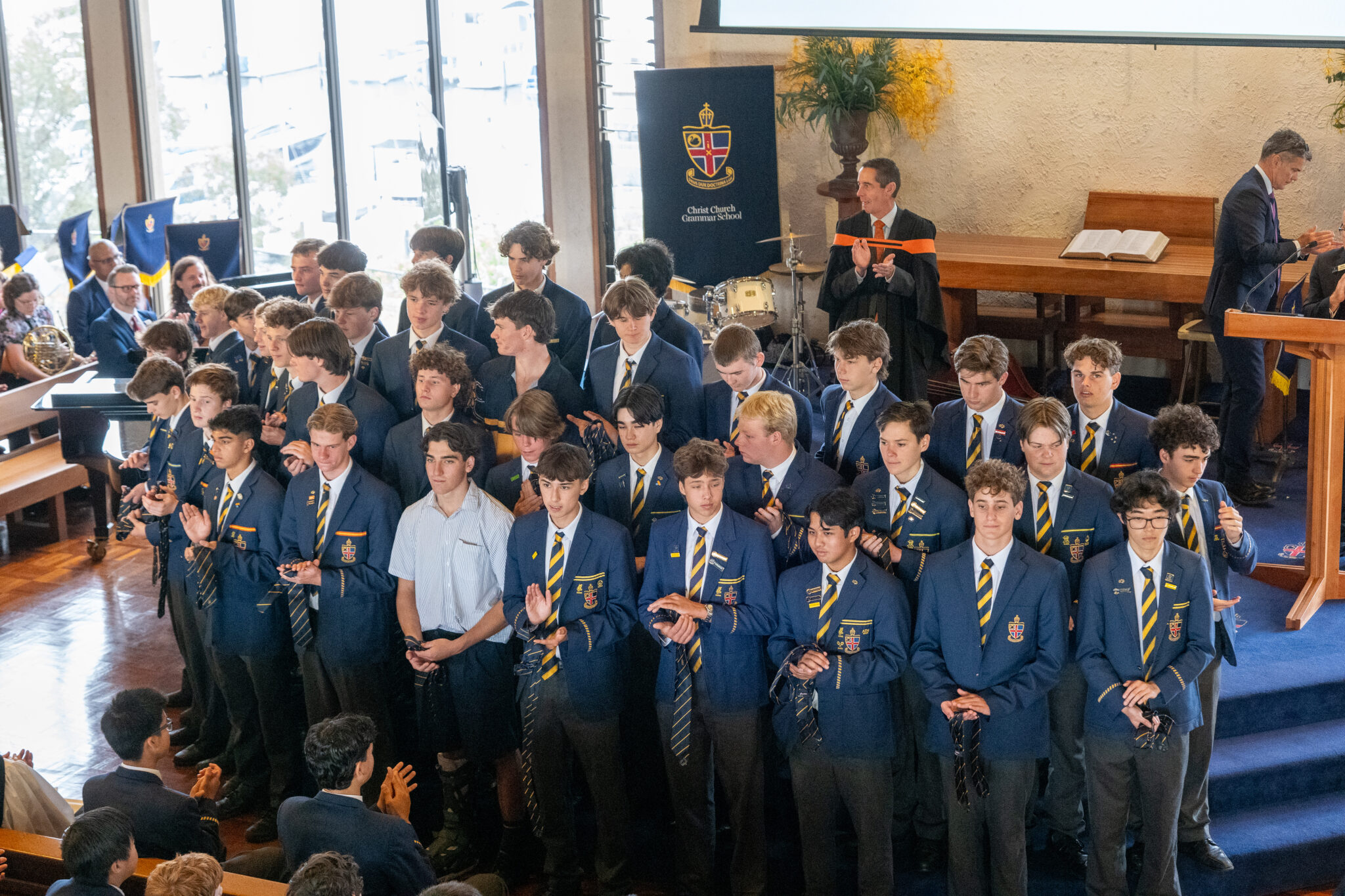 2024 School Prefects inducted - CCGS Christ Church Grammar School