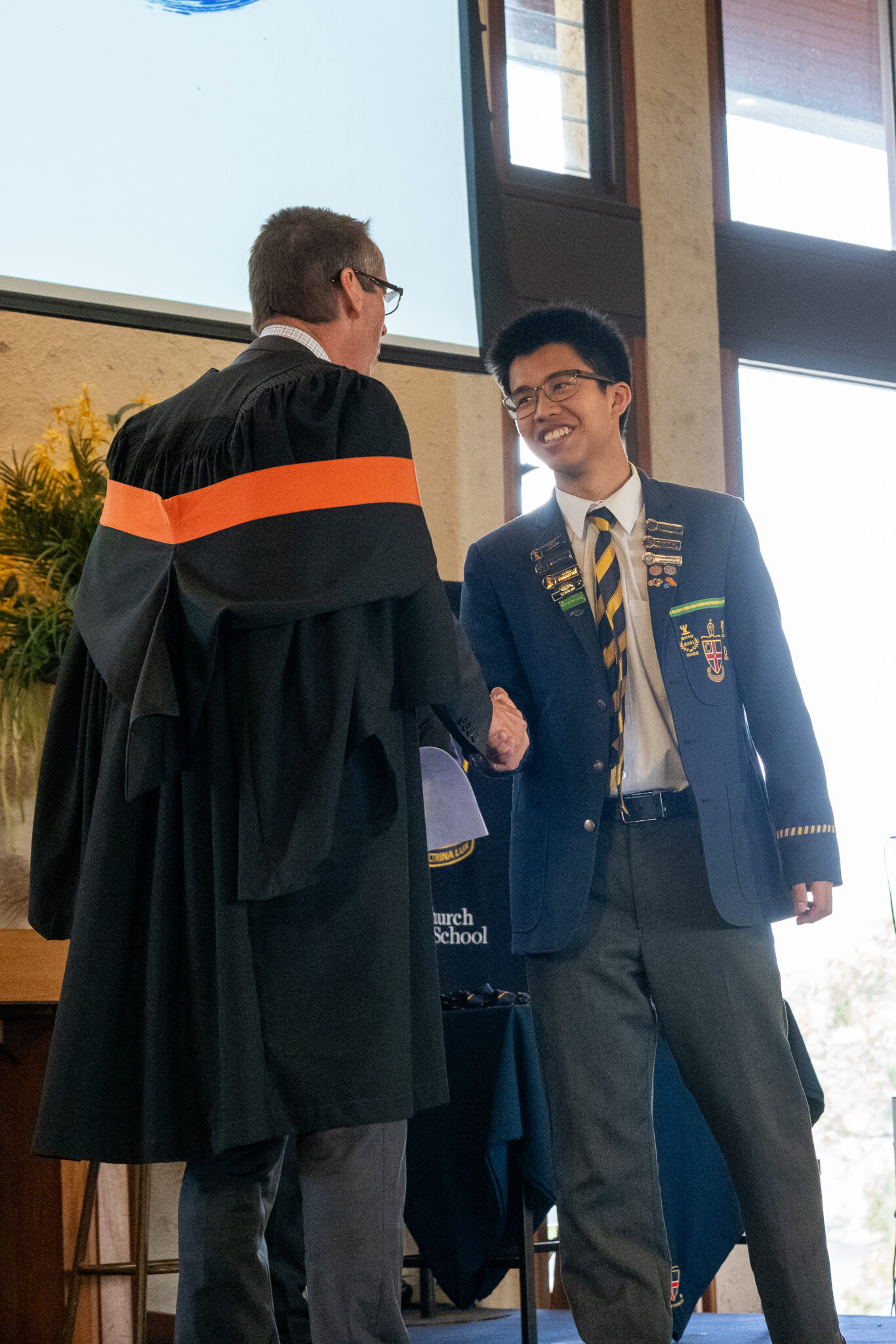 2024 School Prefects inducted - CCGS Christ Church Grammar School