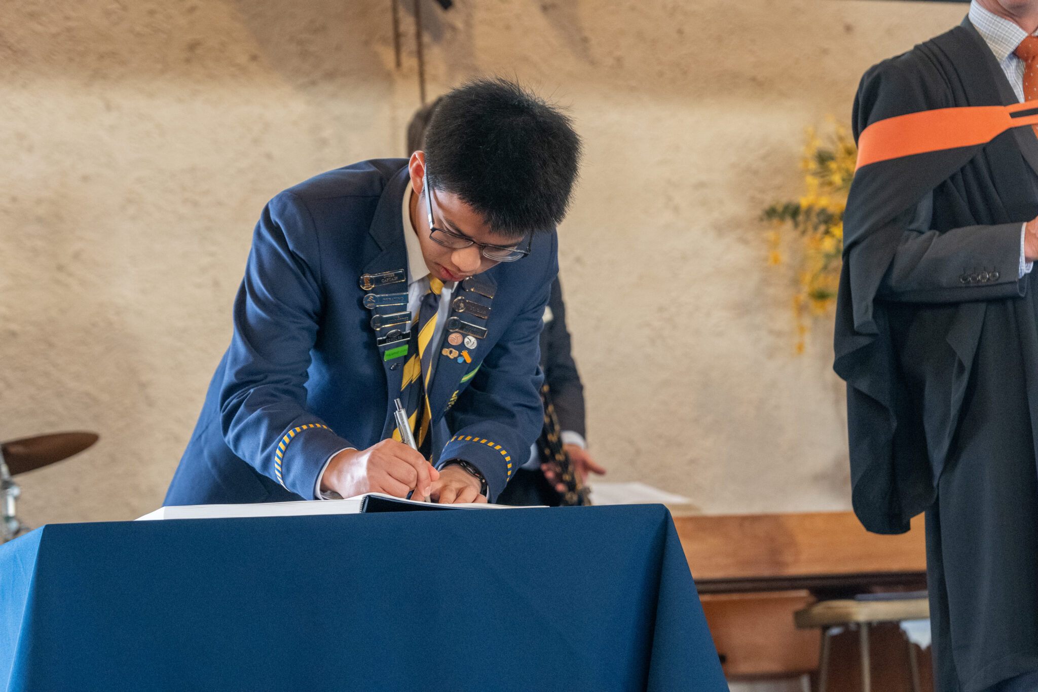 2024 School Prefects inducted - CCGS Christ Church Grammar School