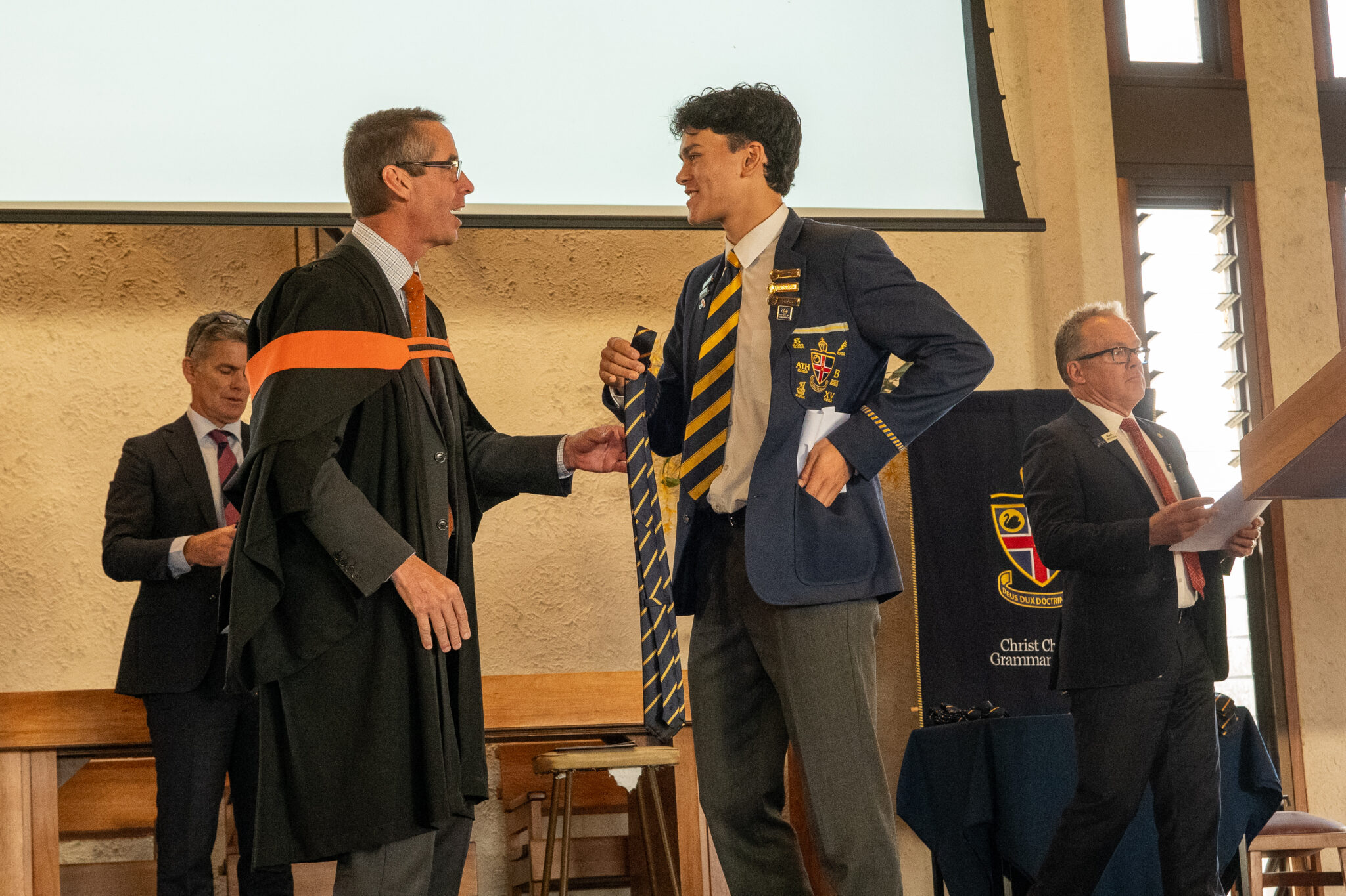 2024 School Prefects inducted - CCGS Christ Church Grammar School
