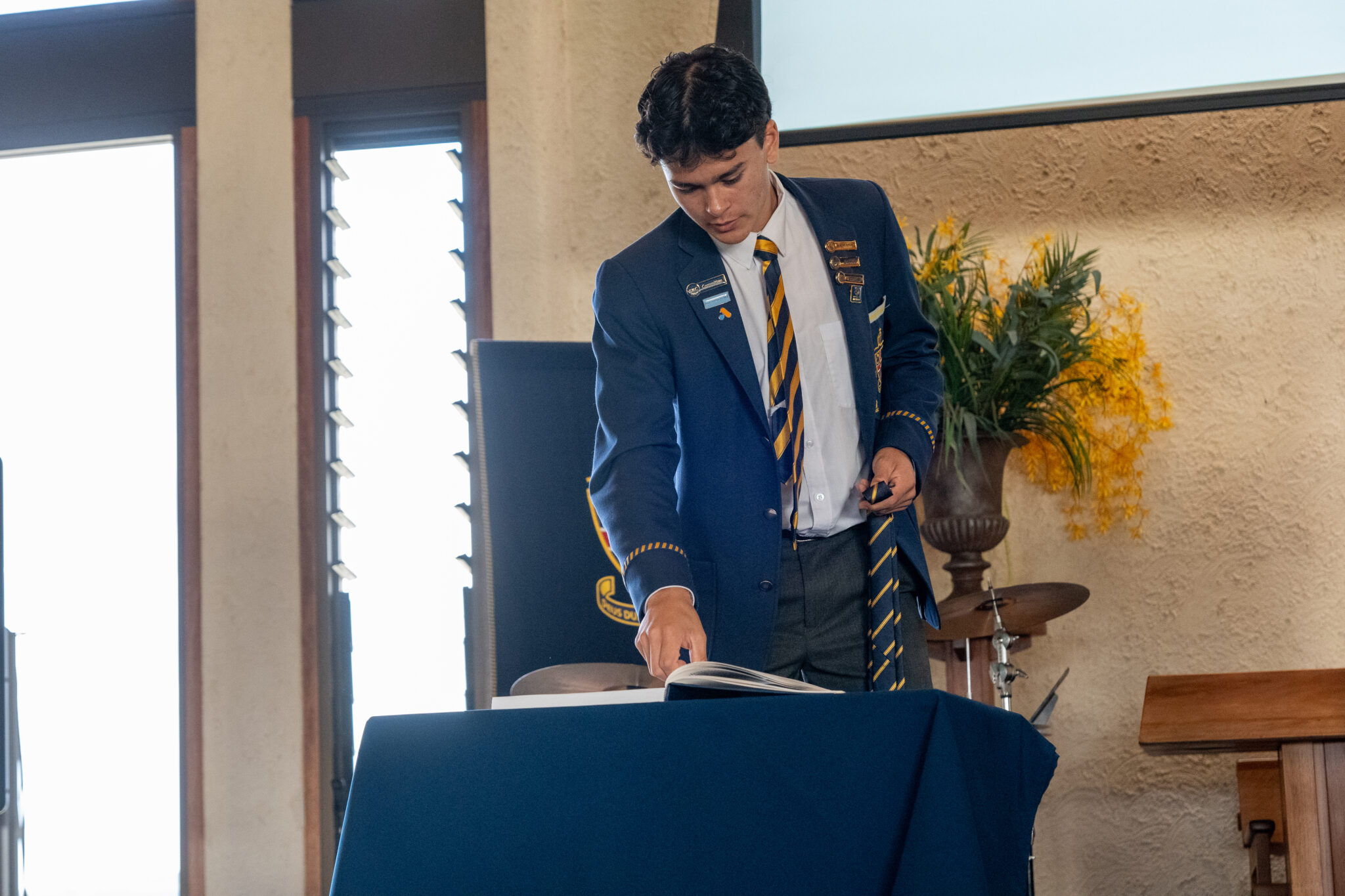 2024 School Prefects inducted - CCGS Christ Church Grammar School