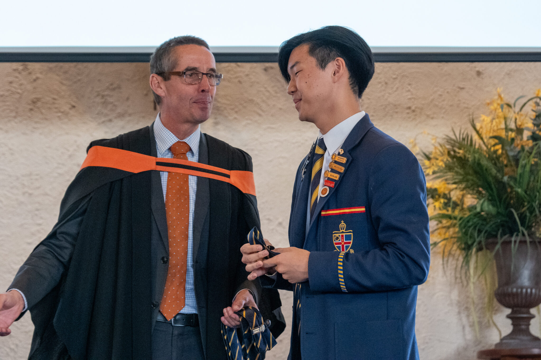 2024 School Prefects inducted - CCGS Christ Church Grammar School