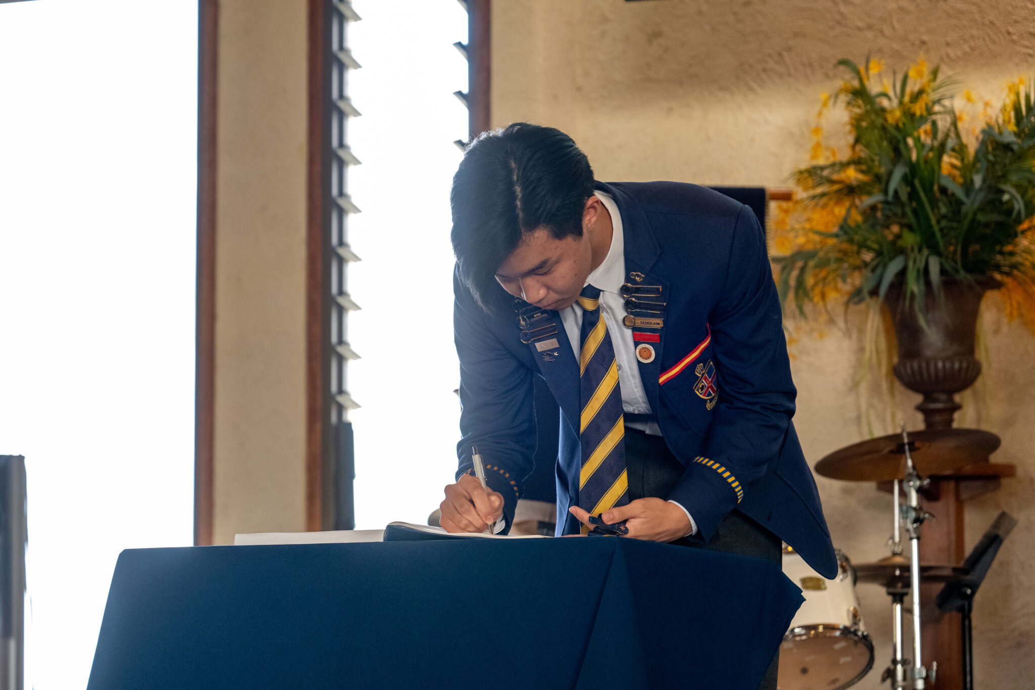 2024 School Prefects inducted - CCGS Christ Church Grammar School