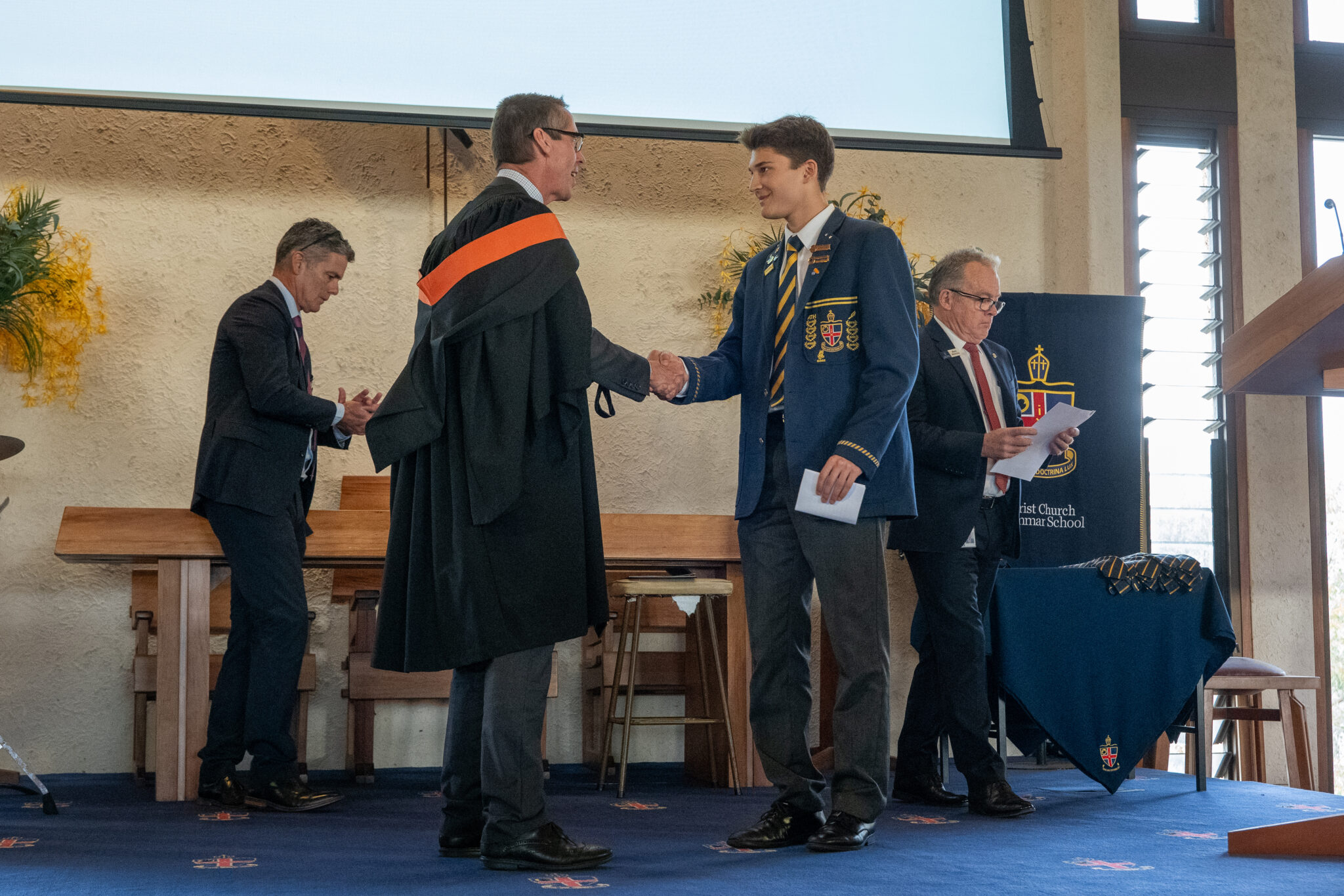 2024 School Prefects inducted - CCGS Christ Church Grammar School