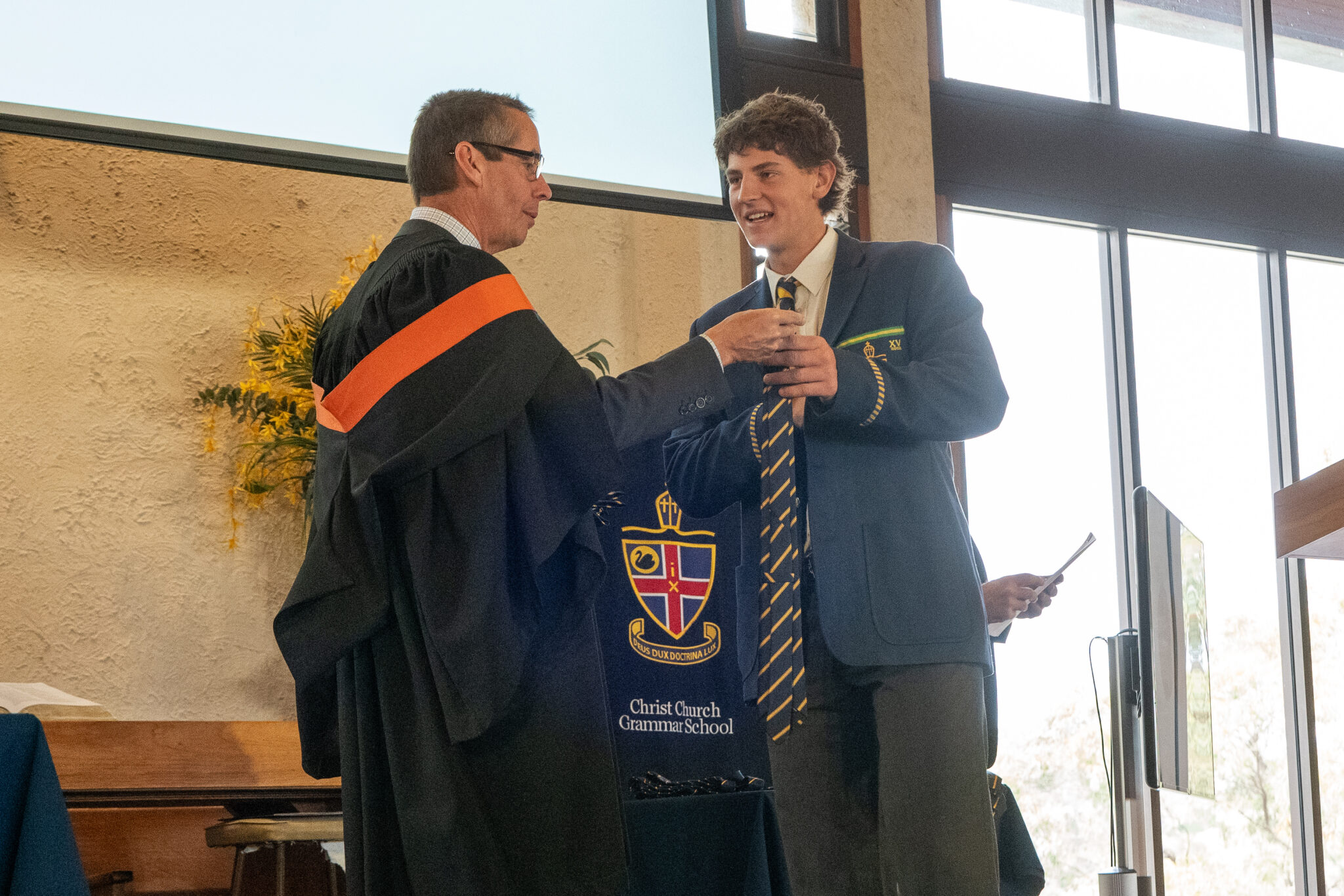 2024 School Prefects inducted - CCGS Christ Church Grammar School
