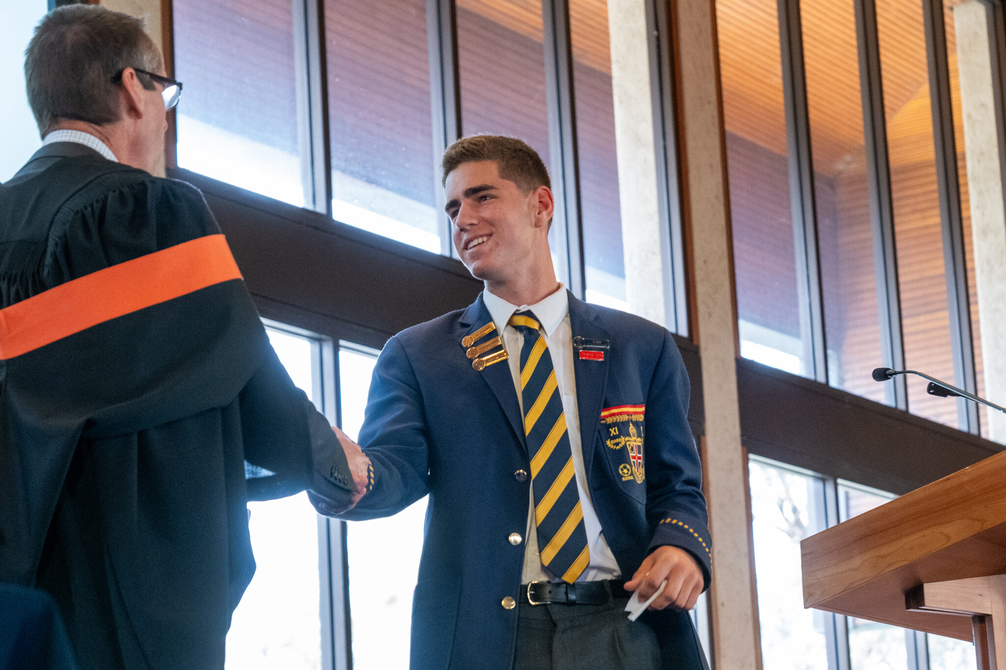 2024 School Prefects inducted - CCGS Christ Church Grammar School
