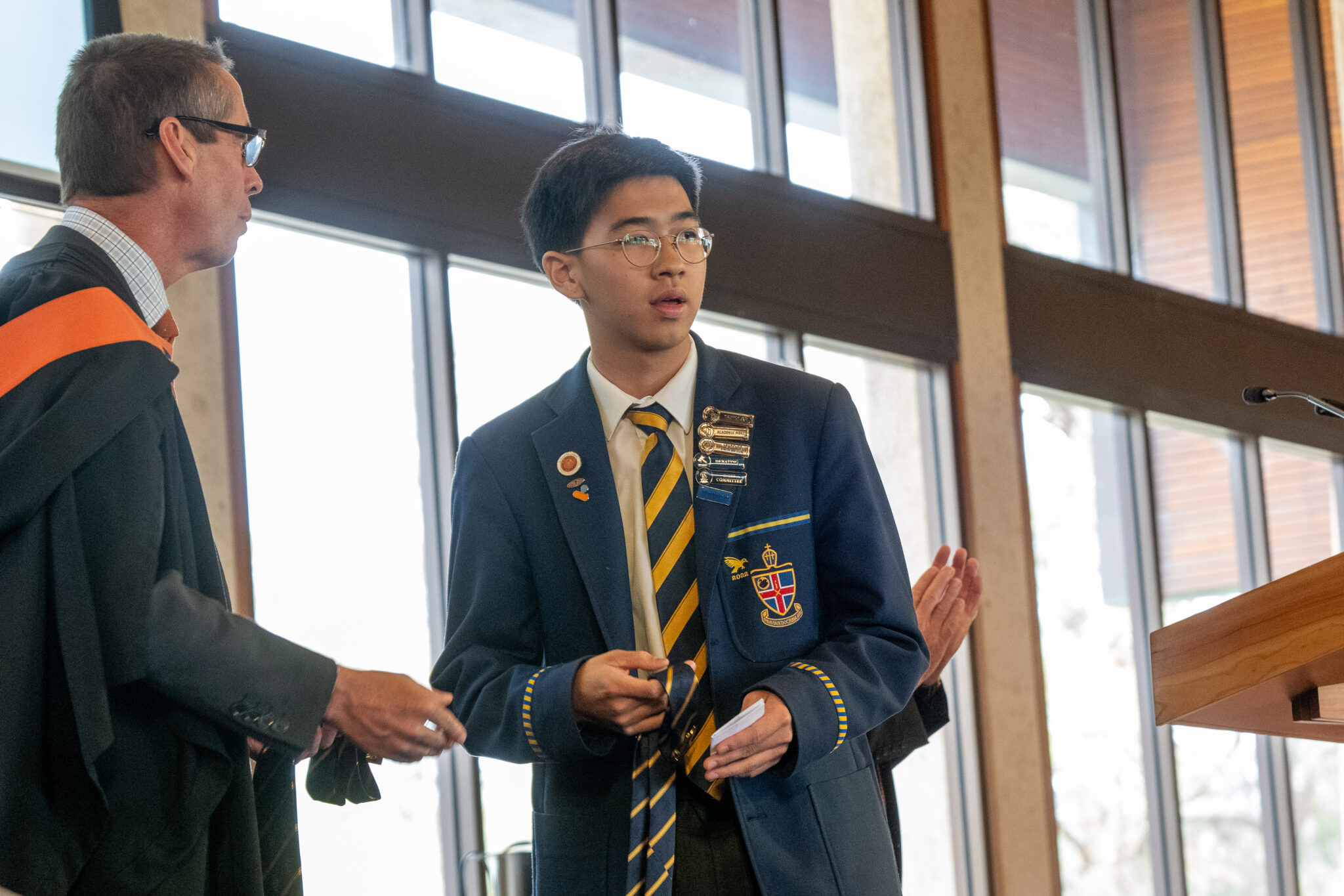 2024 School Prefects inducted - CCGS Christ Church Grammar School
