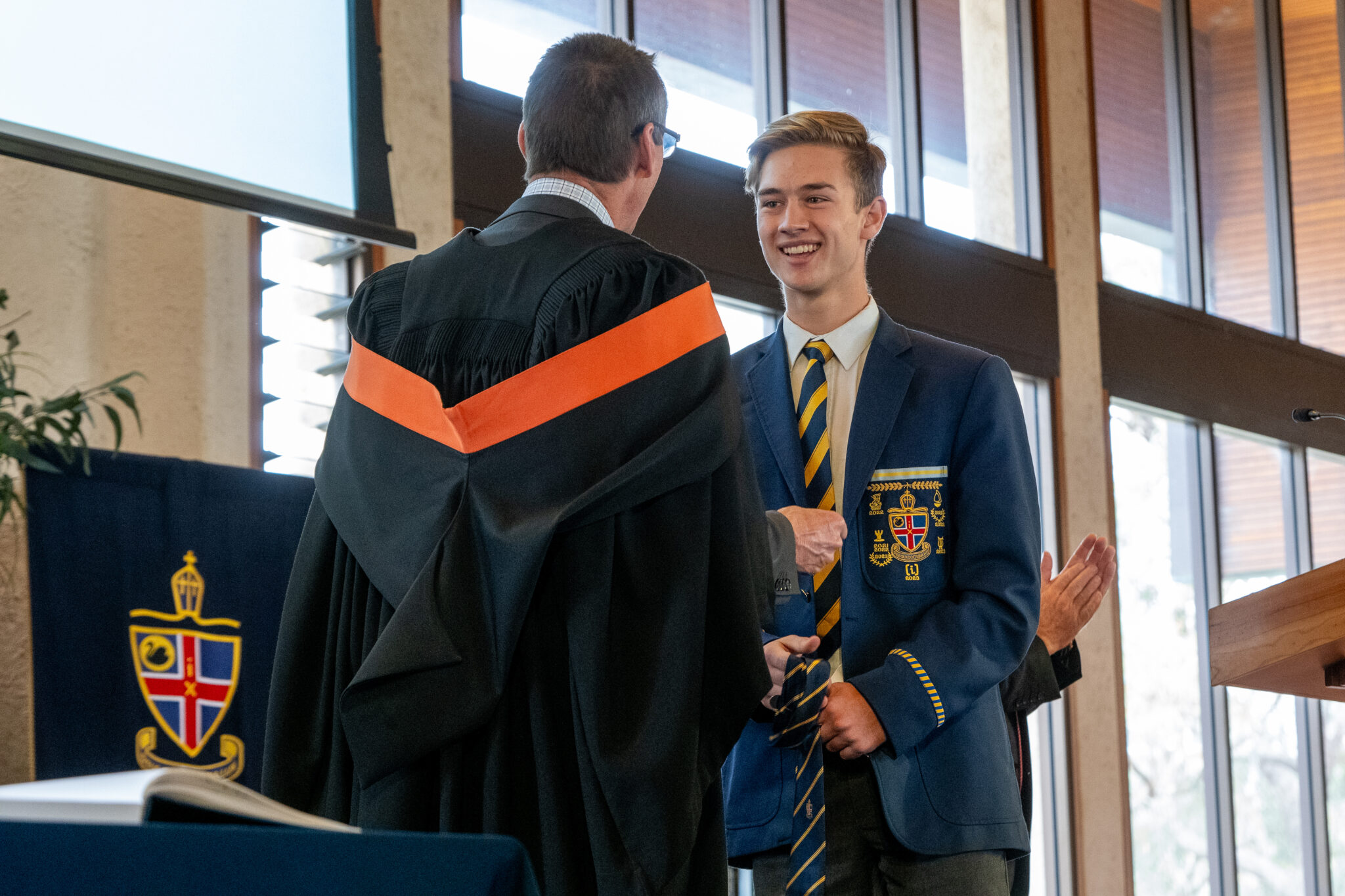 2024 School Prefects inducted - CCGS Christ Church Grammar School