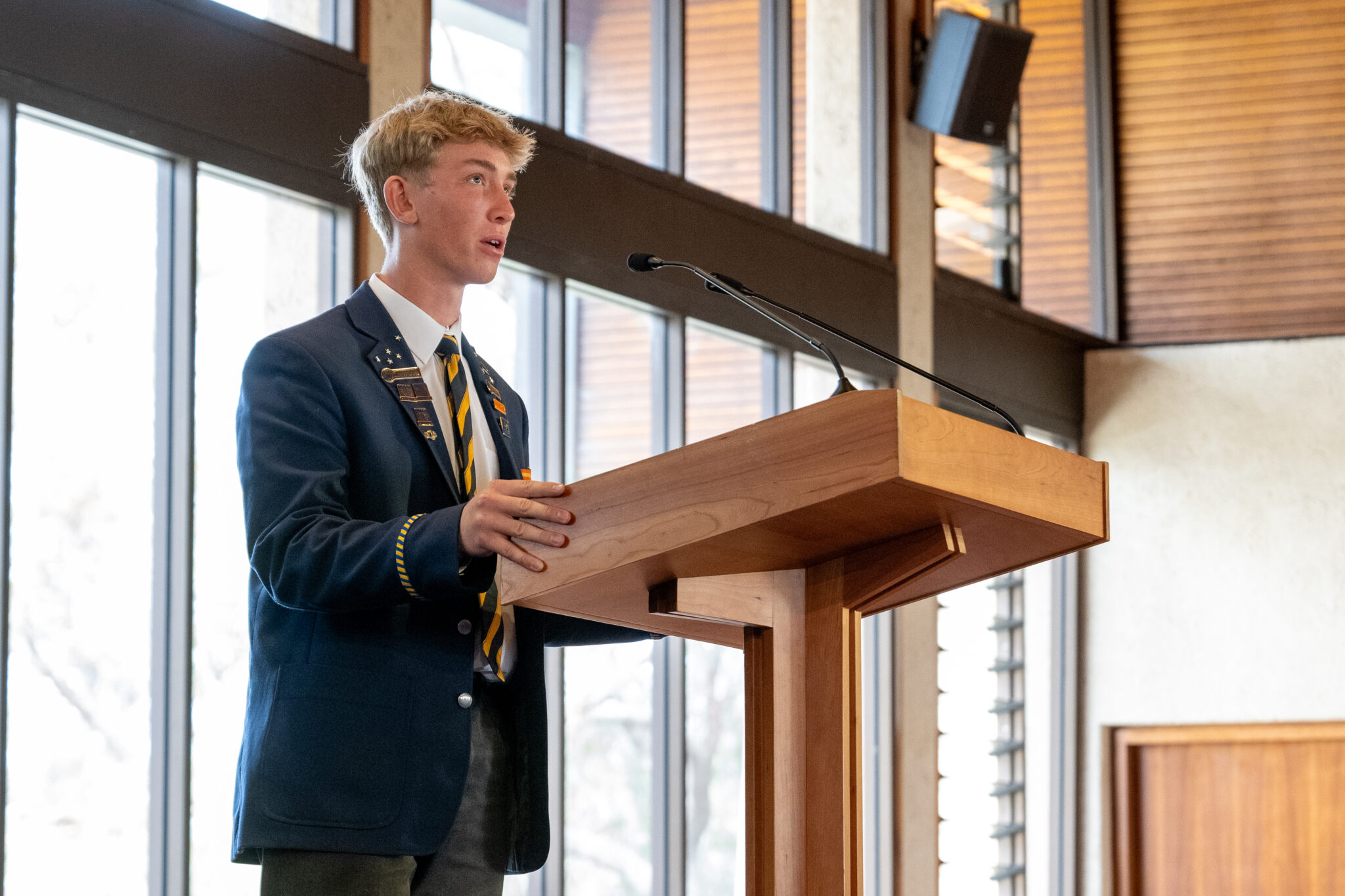2024 School Prefects inducted - CCGS Christ Church Grammar School