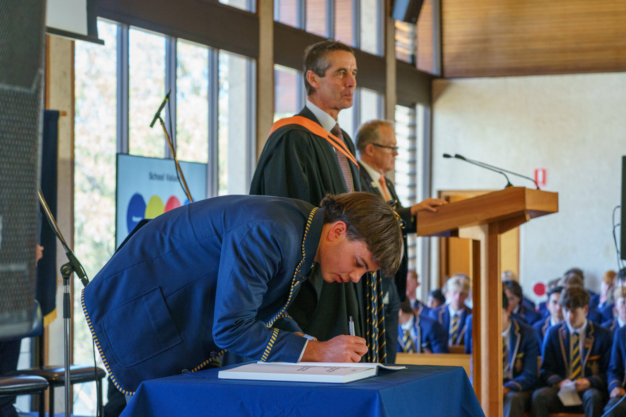 2025 Prefect induction - CCGS Christ Church Grammar School