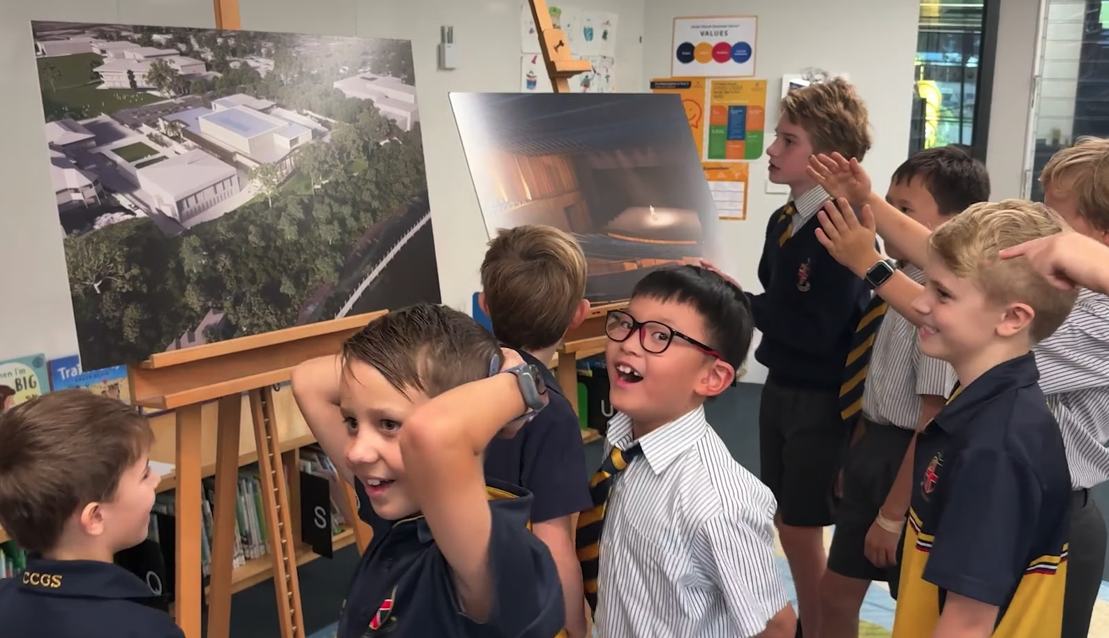 Students step into the future with a preview of PERFORM - CCGS Christ ...